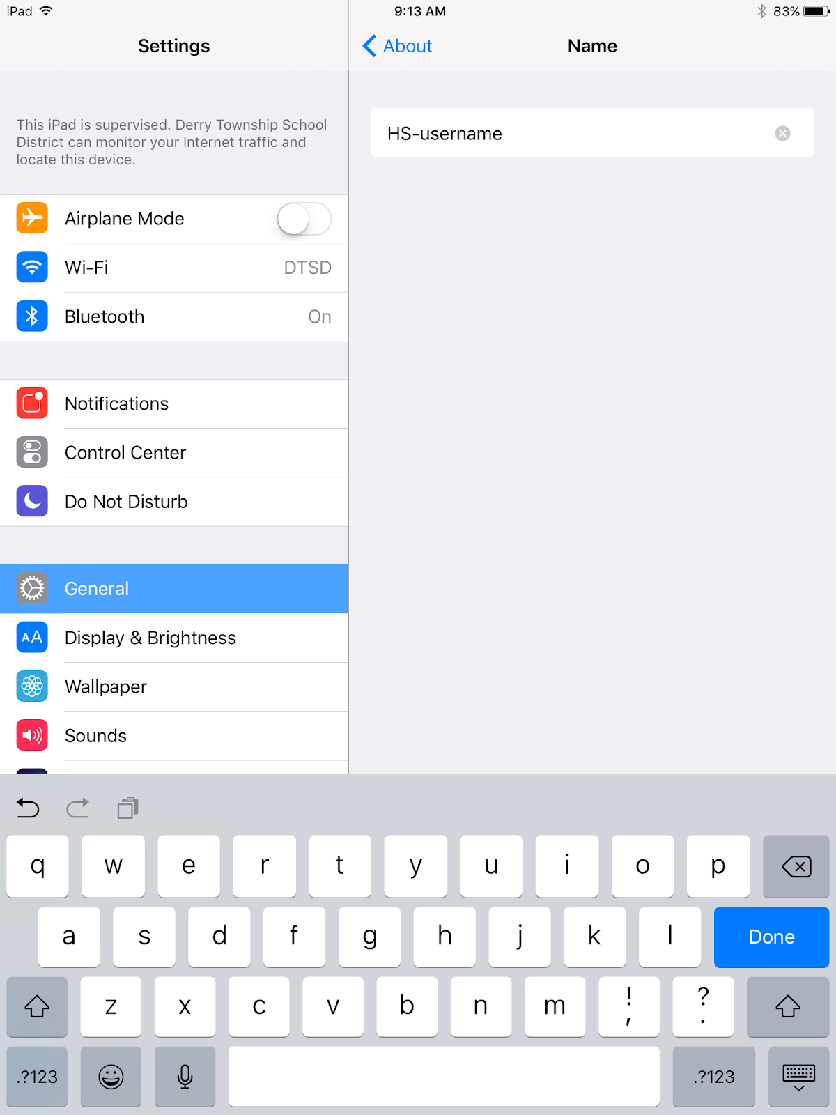 Teacher 1-1 iPad Setup Instructions – Derry Township School District