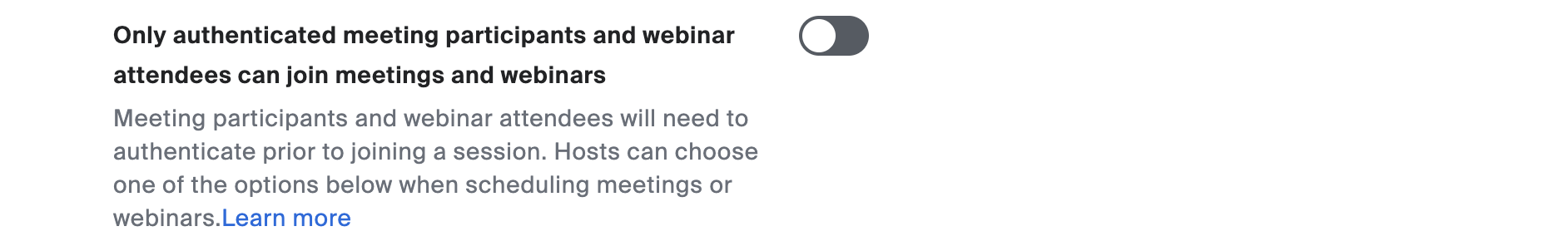 Zoom - Allowing only authenticated users in meetings – Derry Township ...